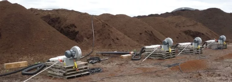 Forced Aeration Composting – Engineered Compost Systems