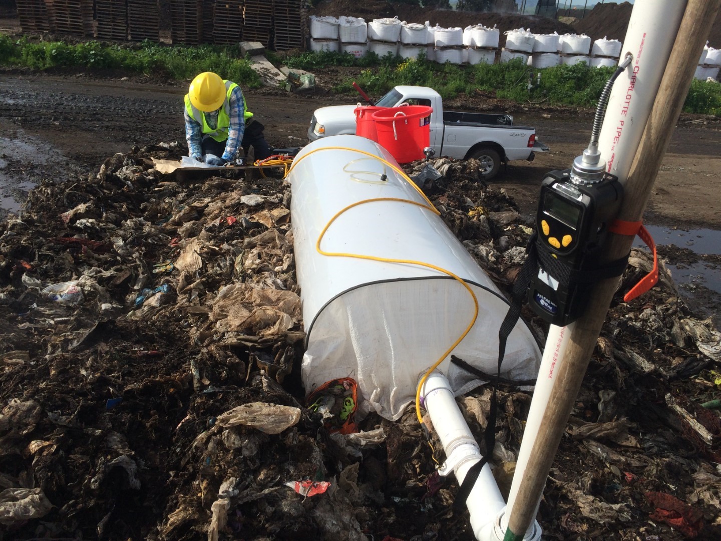 Decomposition Rates with Higher Aeration – Engineered Compost Systems