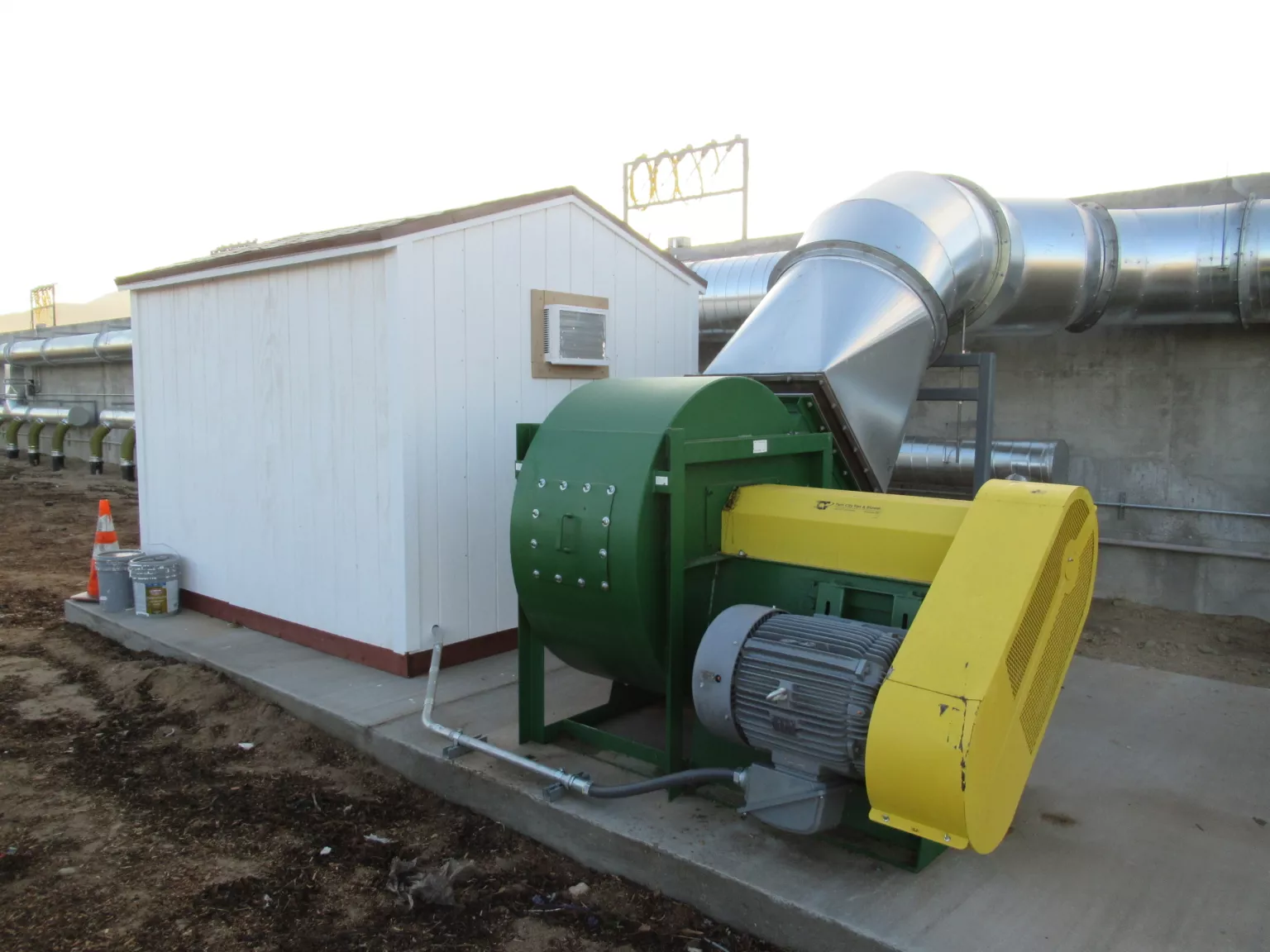 Compost Fans: System Types and Energy Use – Engineered Compost Systems