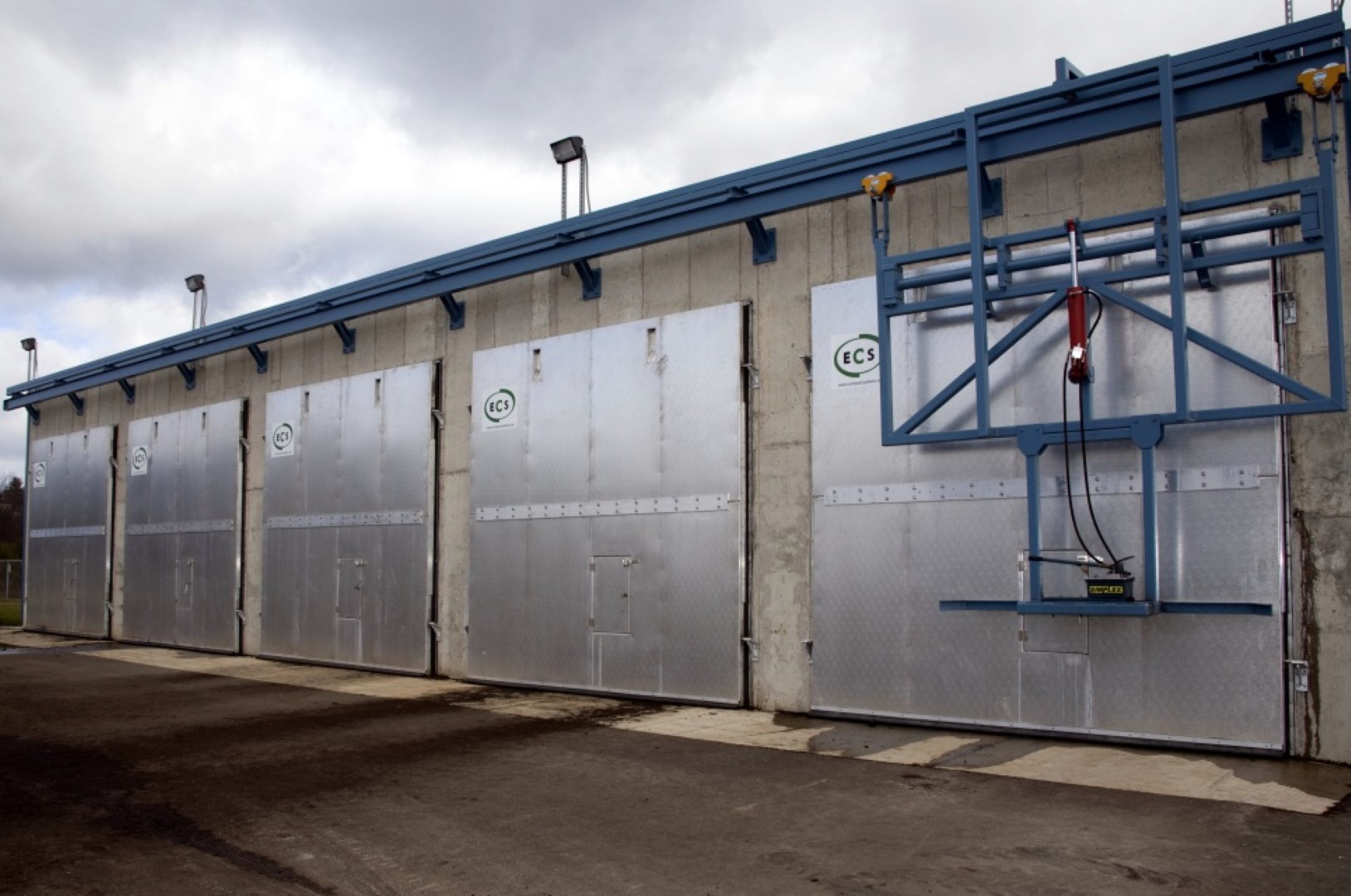 Ishpeming WWTP, MI – Engineered Compost Systems