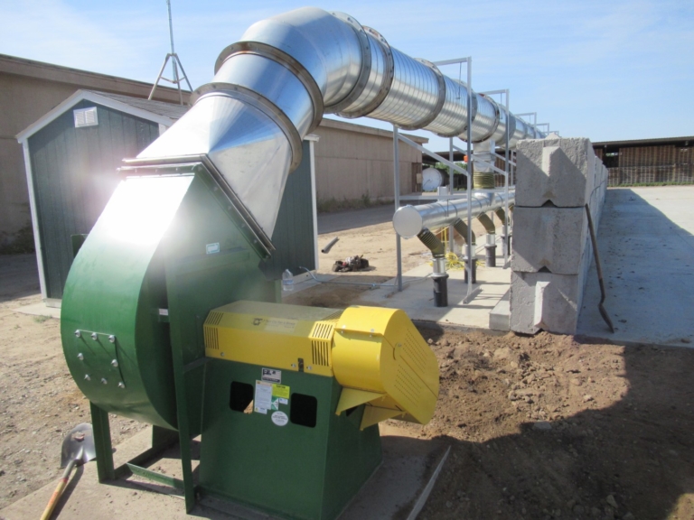 Compost Fans: System Types and Energy Use – Engineered Compost Systems